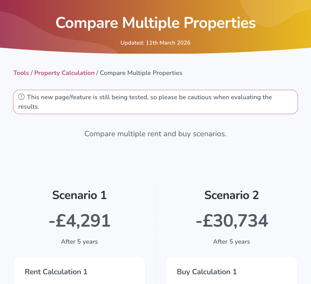 Compare Multiple Properties