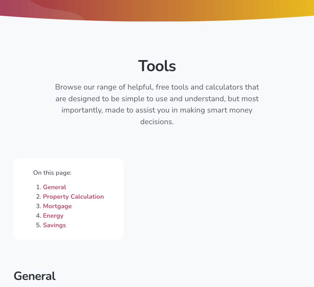 Tools